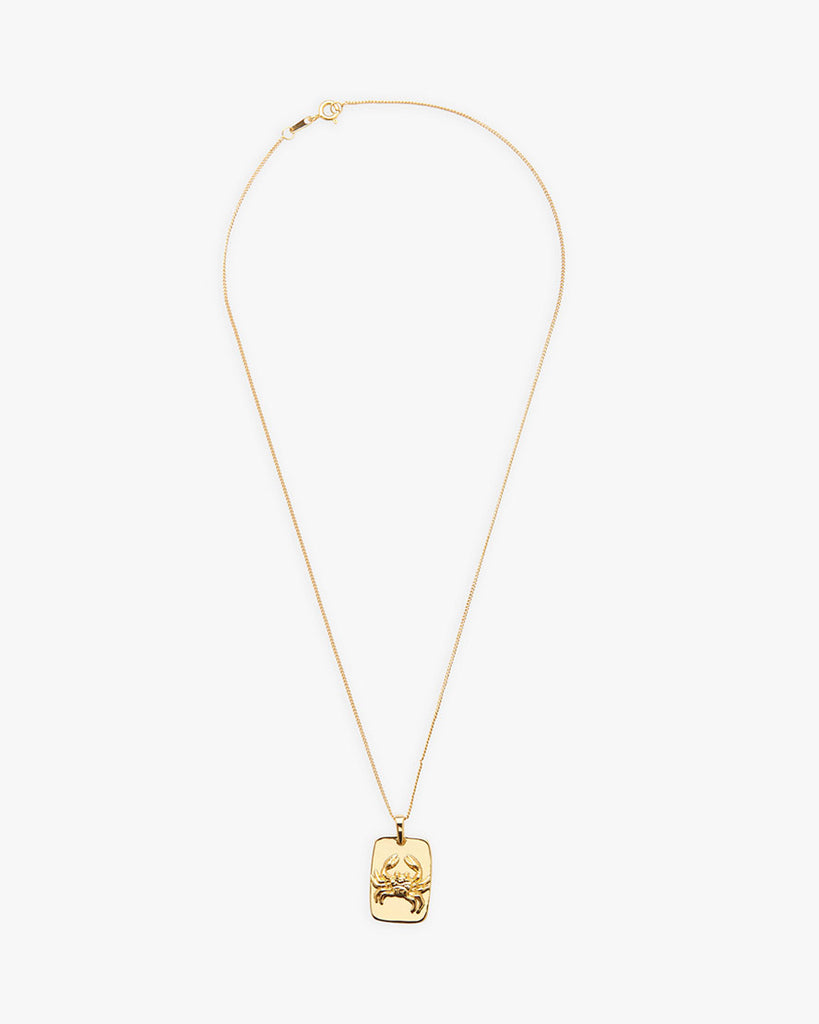 Zodiac Necklace Cancer Reliquia Collective
