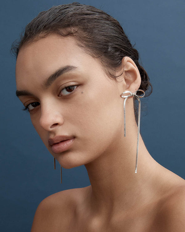 Kayla Earrings in Silver - Reliquia Collective