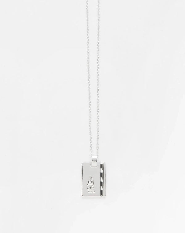 Silver Star Sign Necklace Aquarius - Reliquia Collective